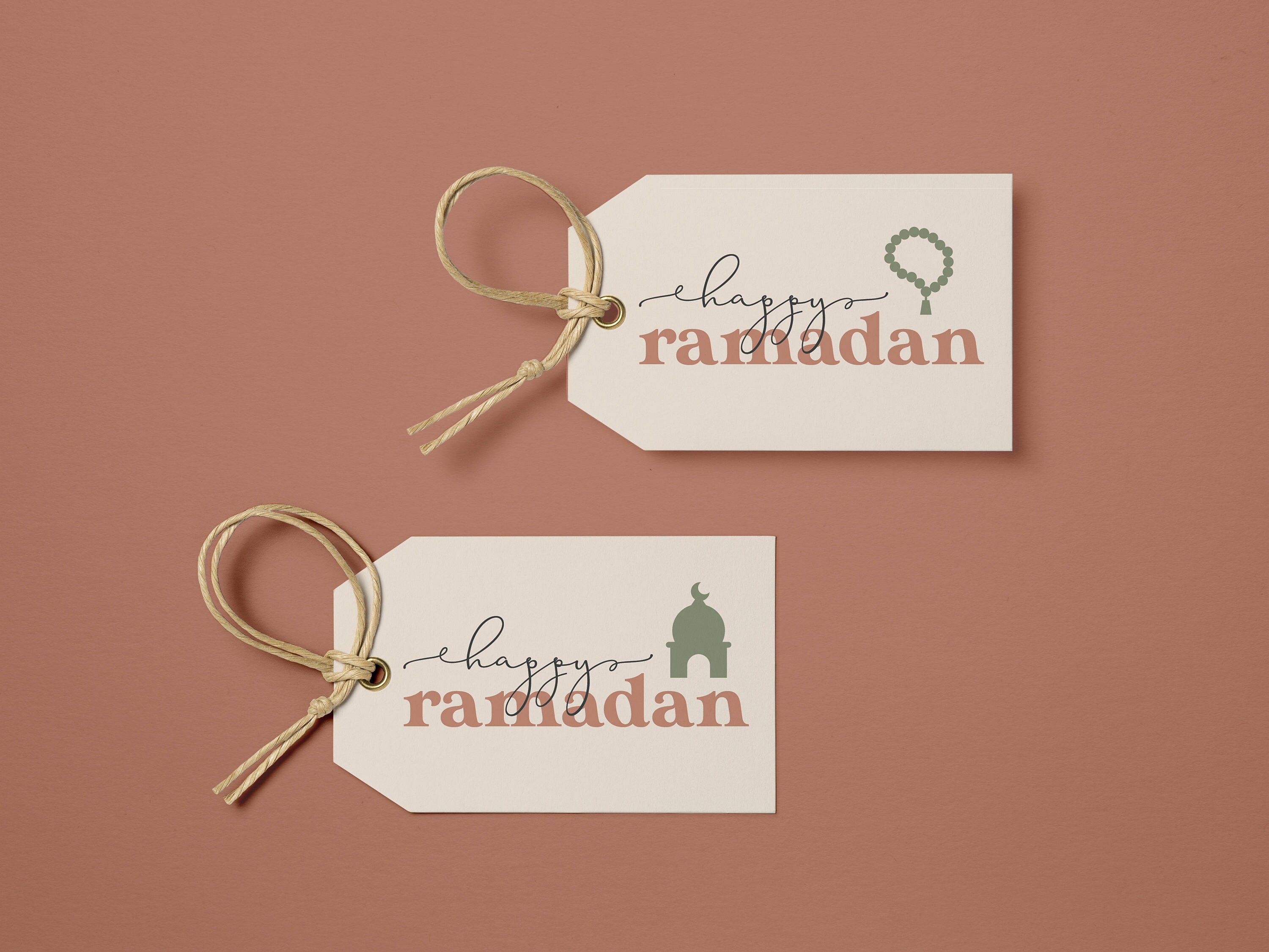 Ramadan Gift Tags, Digital Download, Printable, Modern Ramadan Tags ...