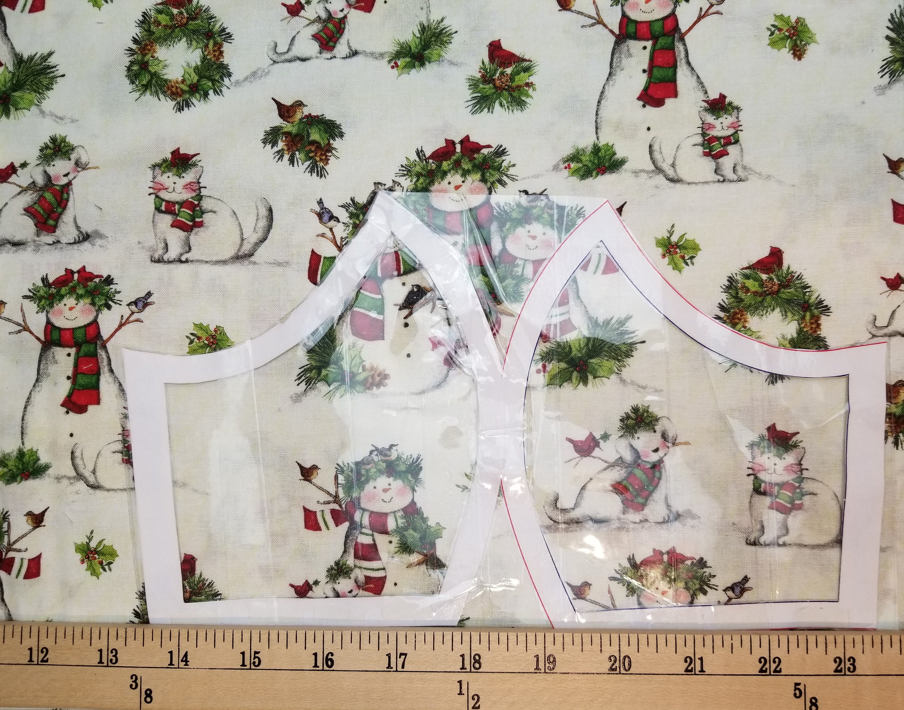 Christmas Snowmen and Pets From Susan Winget 100% Cotton - Etsy