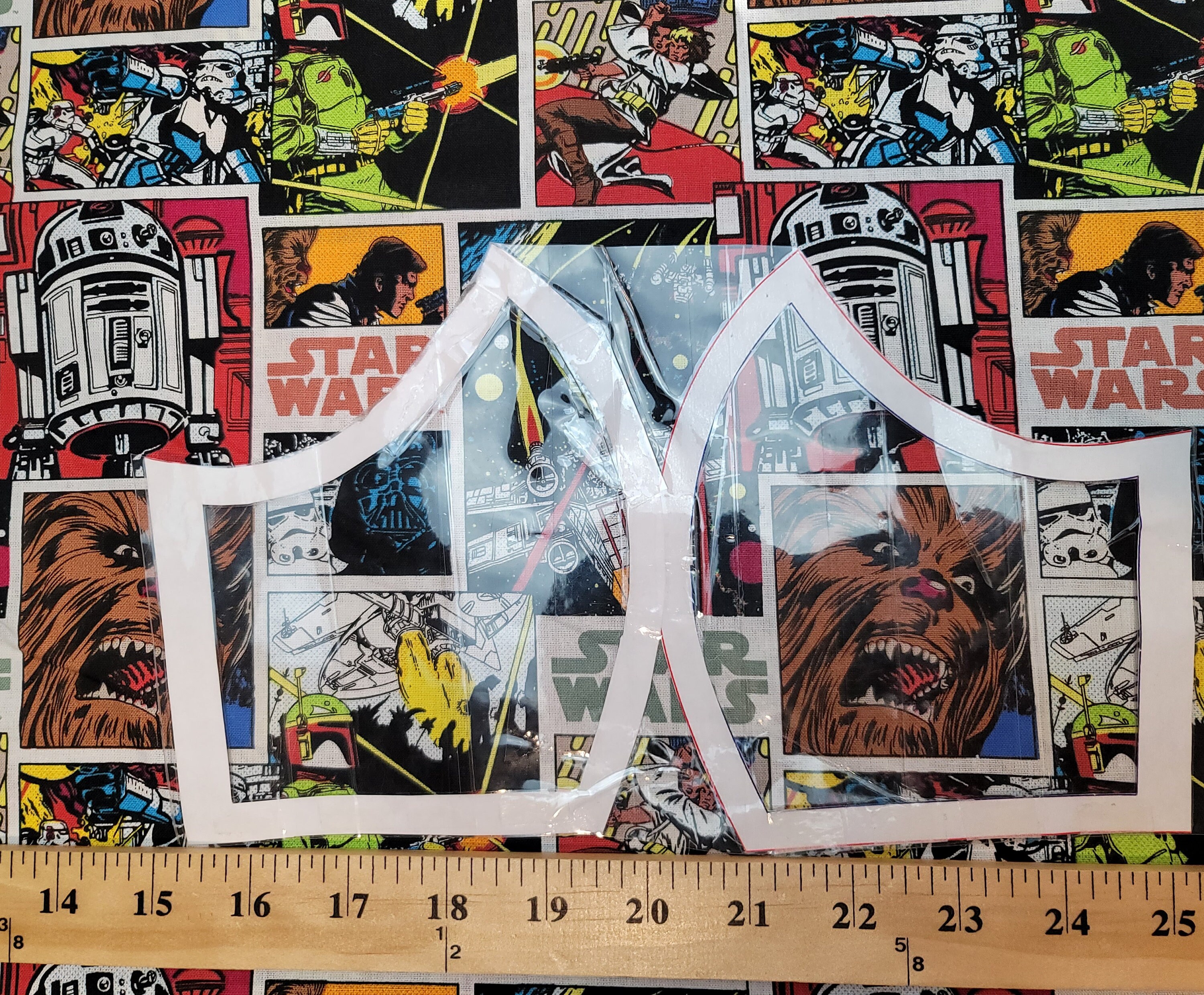 Cotton Fabric Star Wars 3 Comic Strip Quilt Cotton Select | Etsy