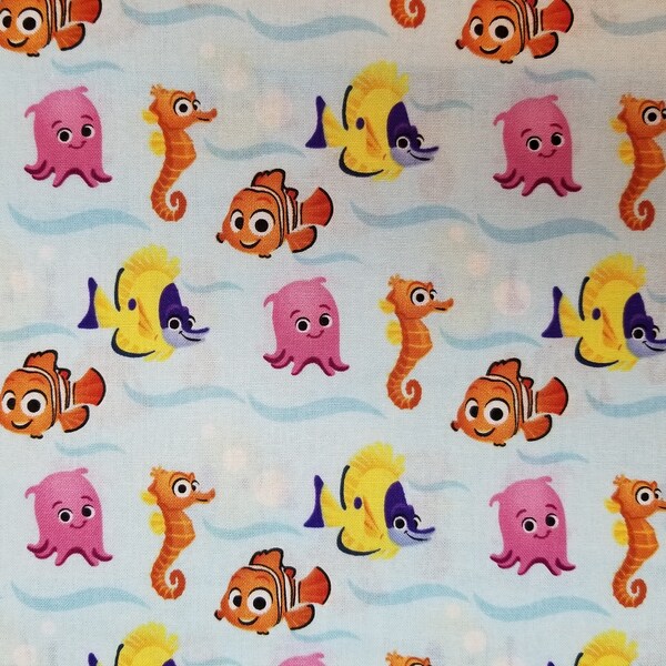 Finding Nemo Fabric - Etsy