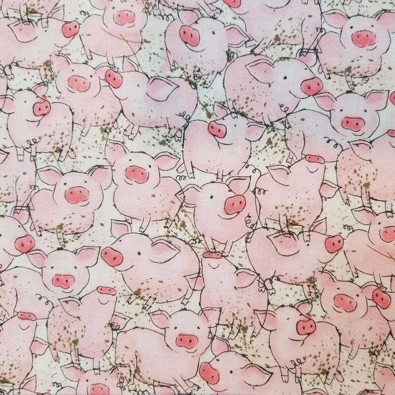 Pig Fabric - Etsy