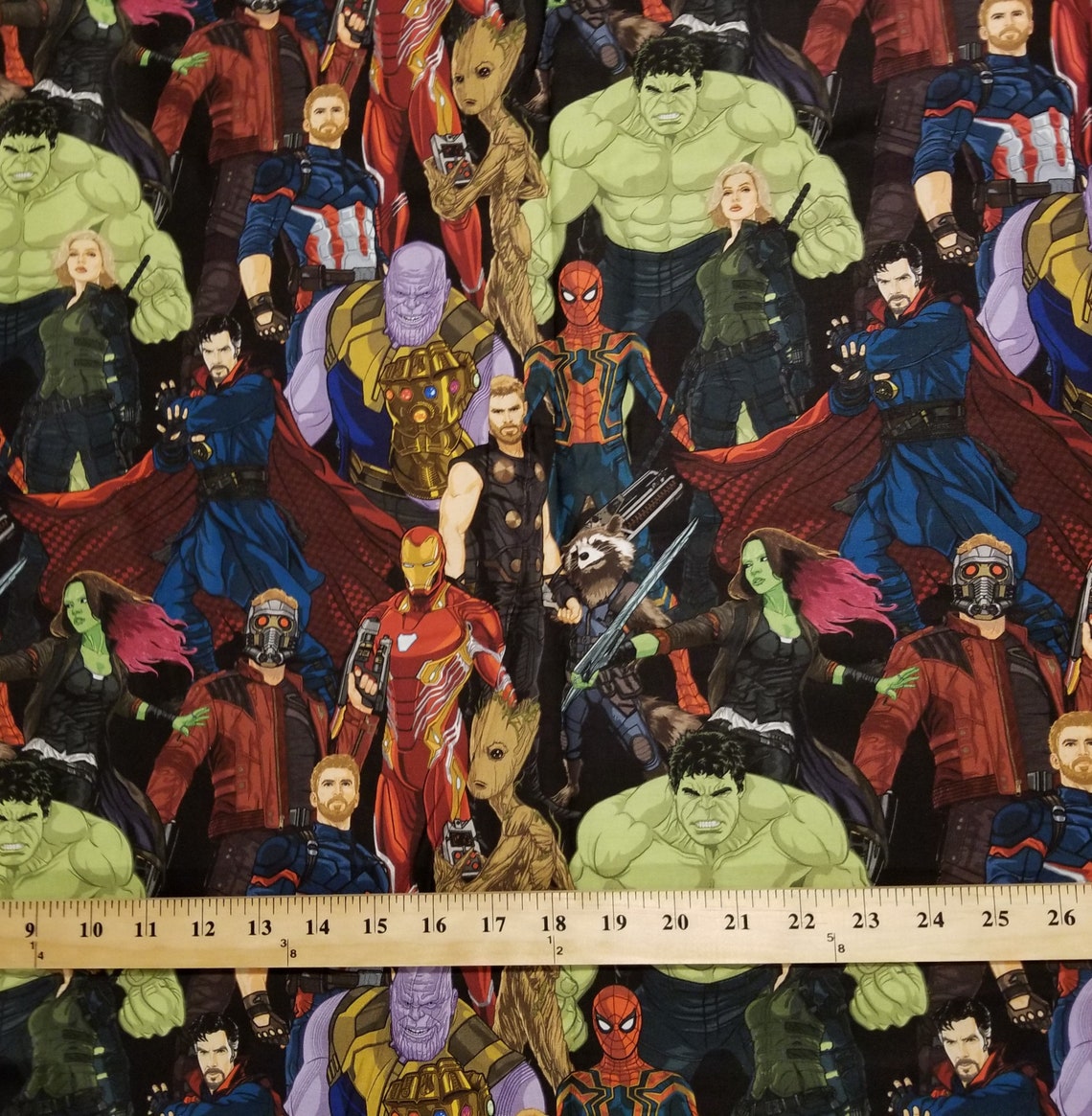 Marvel Avengers Infinity War 100% Cotton Fabric Select - Etsy