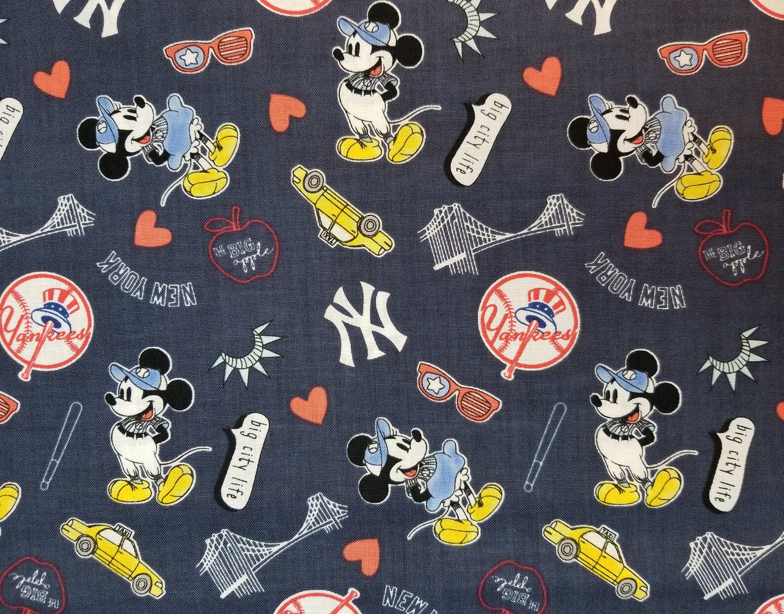 MLB New York Yankees Disney Mickey Mouse Mashup Baseball - Etsy UK