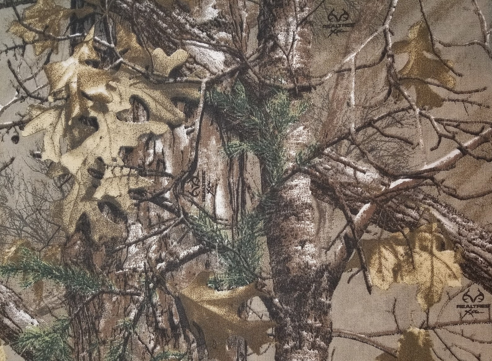 Realtree Camouflage 100% Cotton Fabric Select Your Size or | Etsy