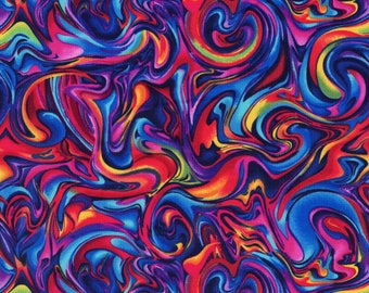 Oil Slick Fabric | Etsy