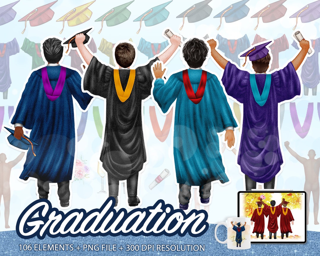 Graduation Boy, Graduation Clipart, University Clipart, College Clipart ...