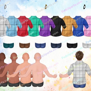 Bundle Family Clipart With Baby PNG, Sitting Portrait Summer Family ...