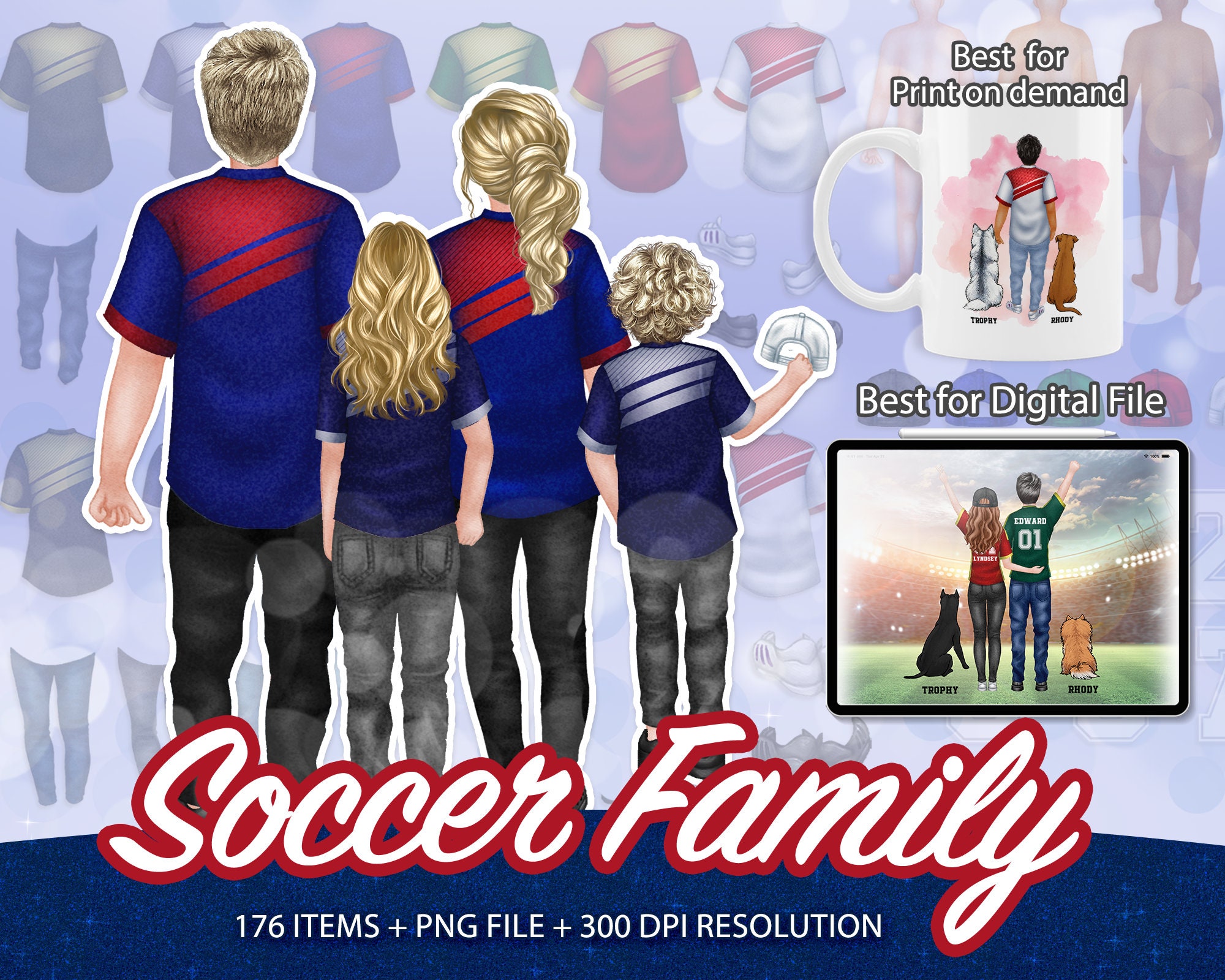 Football Family Clip Art, Soccer Family Clipart Png, Football Coach ...
