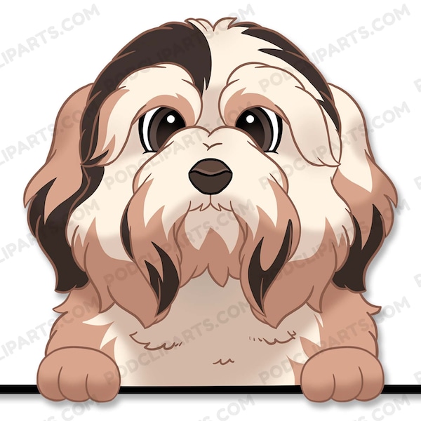 Havanese Dog Drawing - Etsy