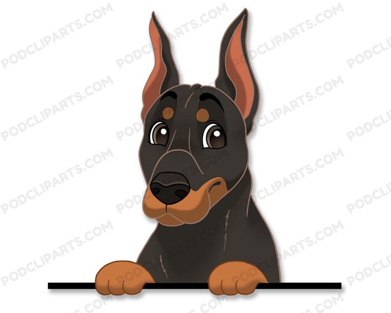 Doberman Cartoon