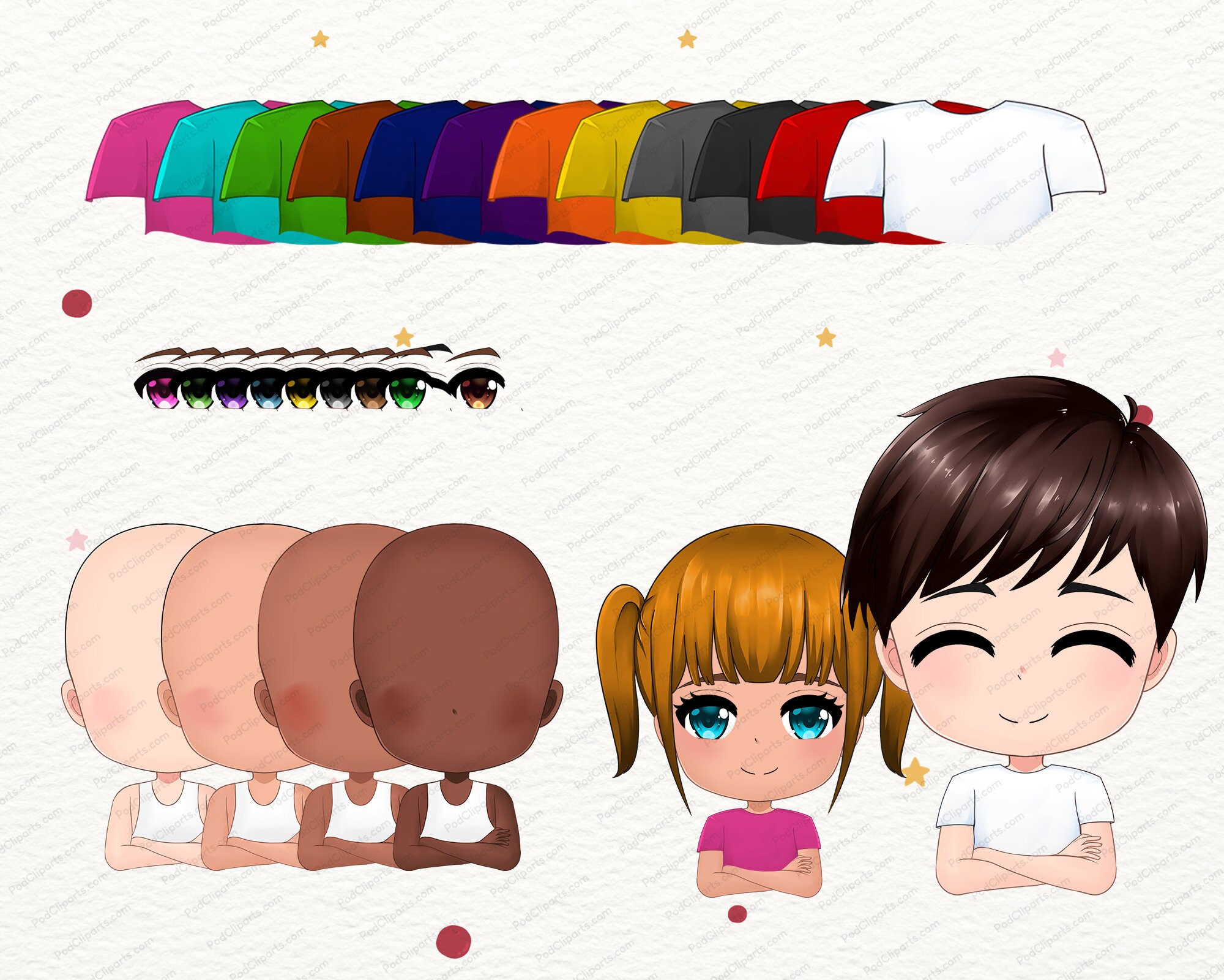 97 Bundle Cute Family Children Clipart Boy and Girl Clipart - Etsy