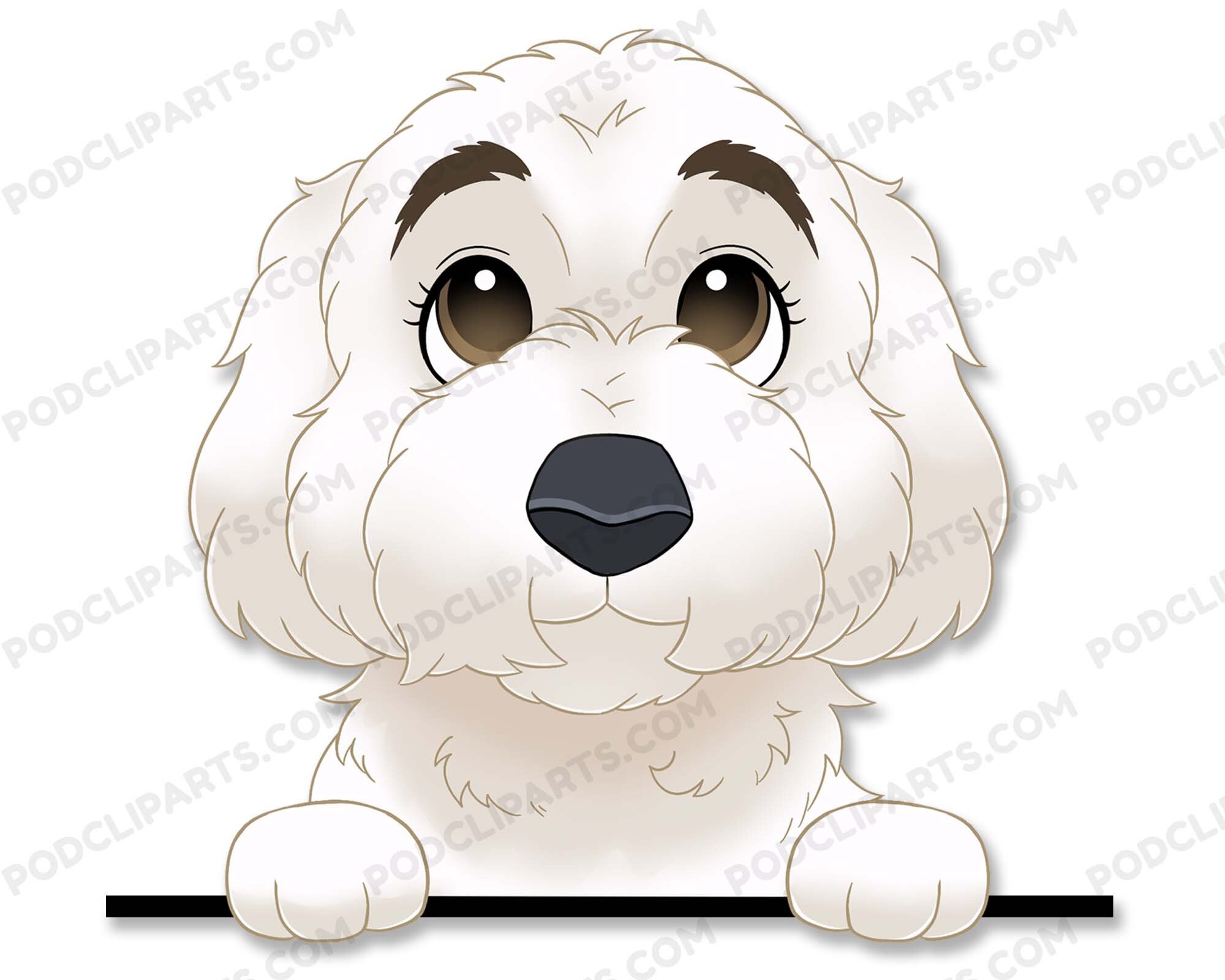 Bichon Puppy Clipart