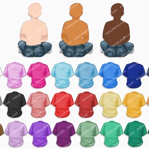 Bundle Boy and Girl Clipart Child Clipart Children Day Kid - Etsy