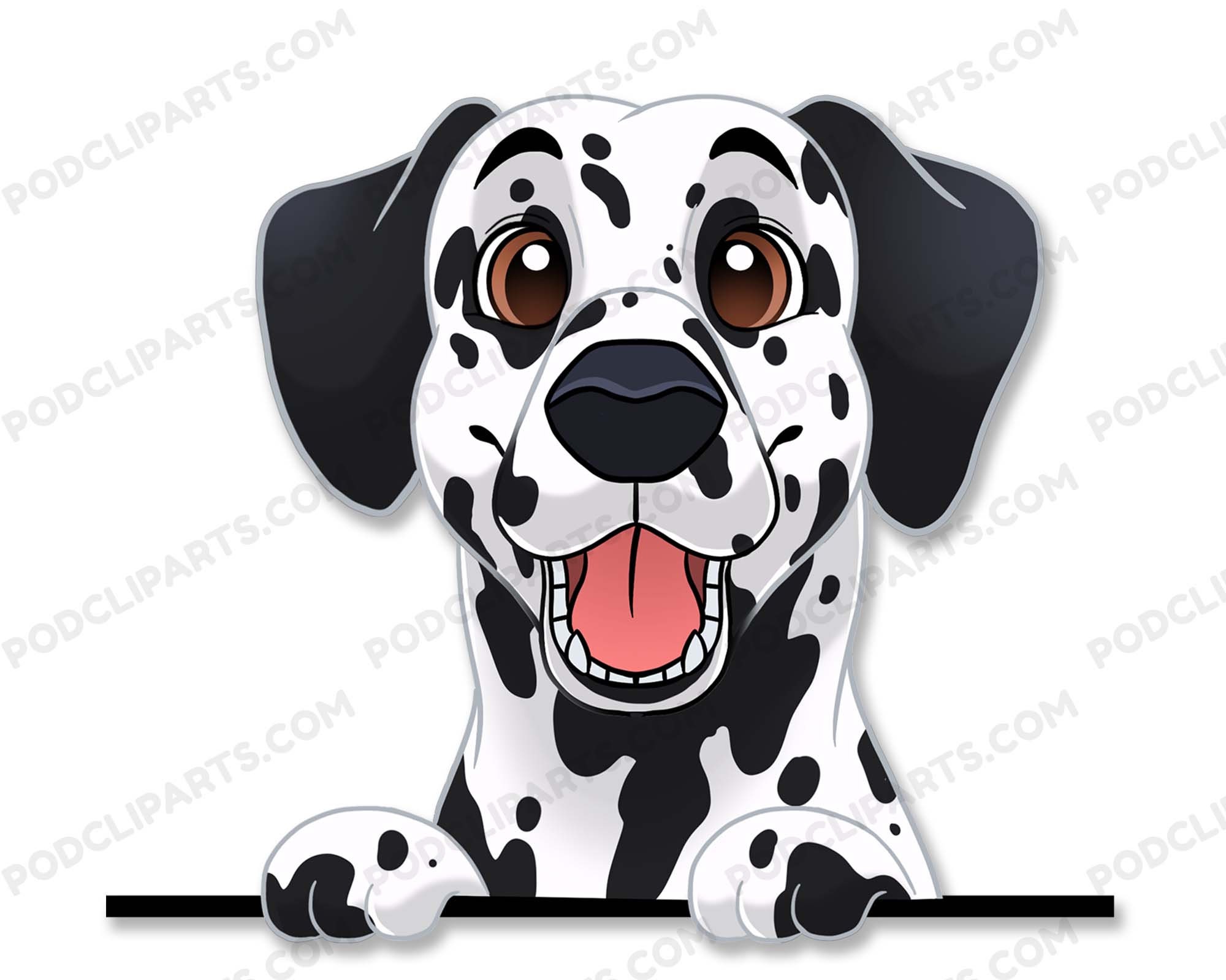 Dalmatian Dog Clip Art