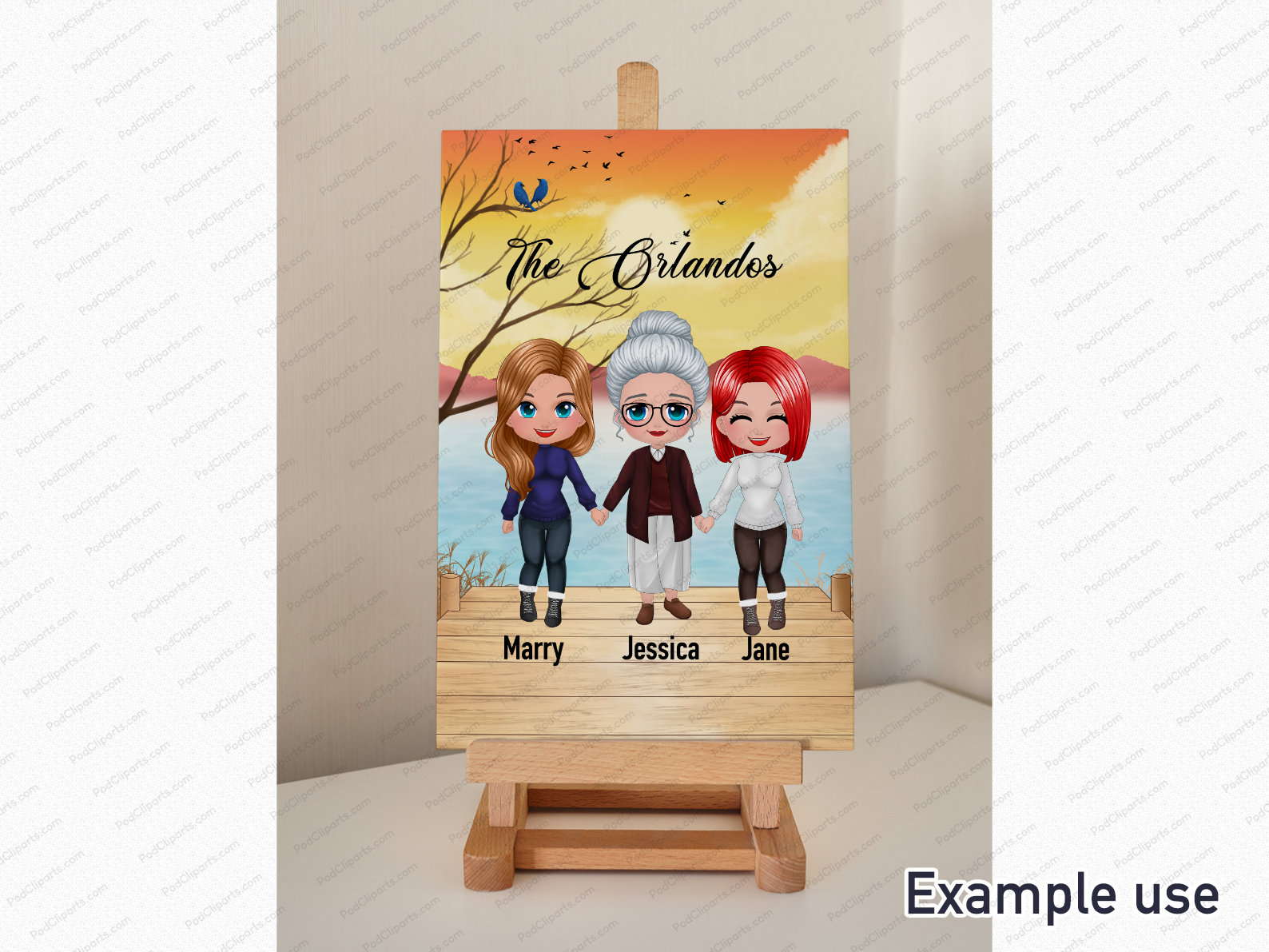 CUTE Chibi Like Mother Like Daughters Clipart PNG - Etsy Australia