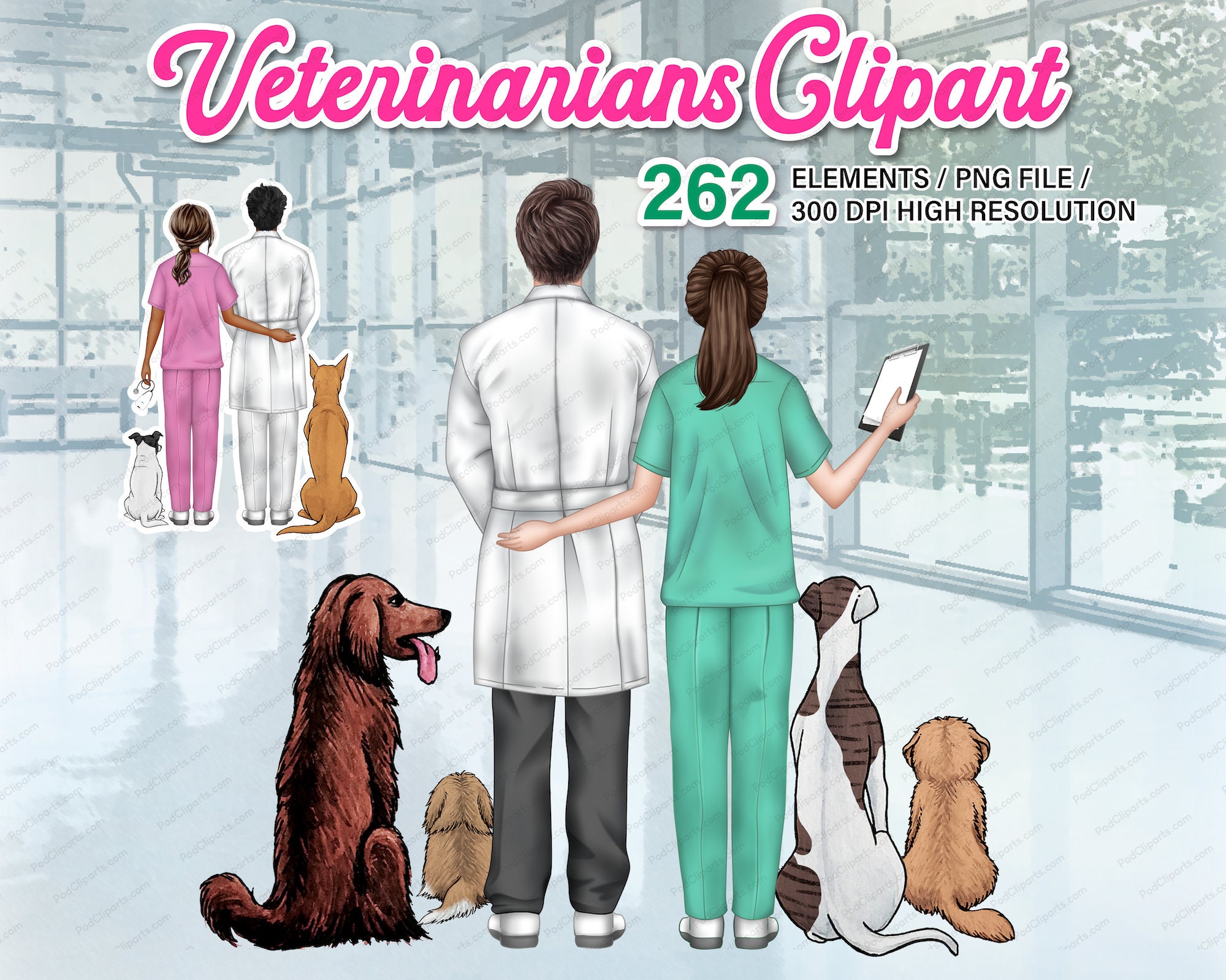 Vet Clinic Clipart