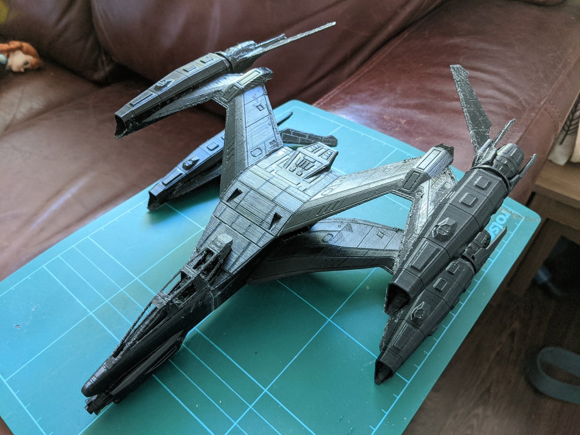 Babylon 5 Thunderbolt 3D Model - STL for 3D Printing - Etsy