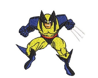 Wolverine Embroidery - Etsy