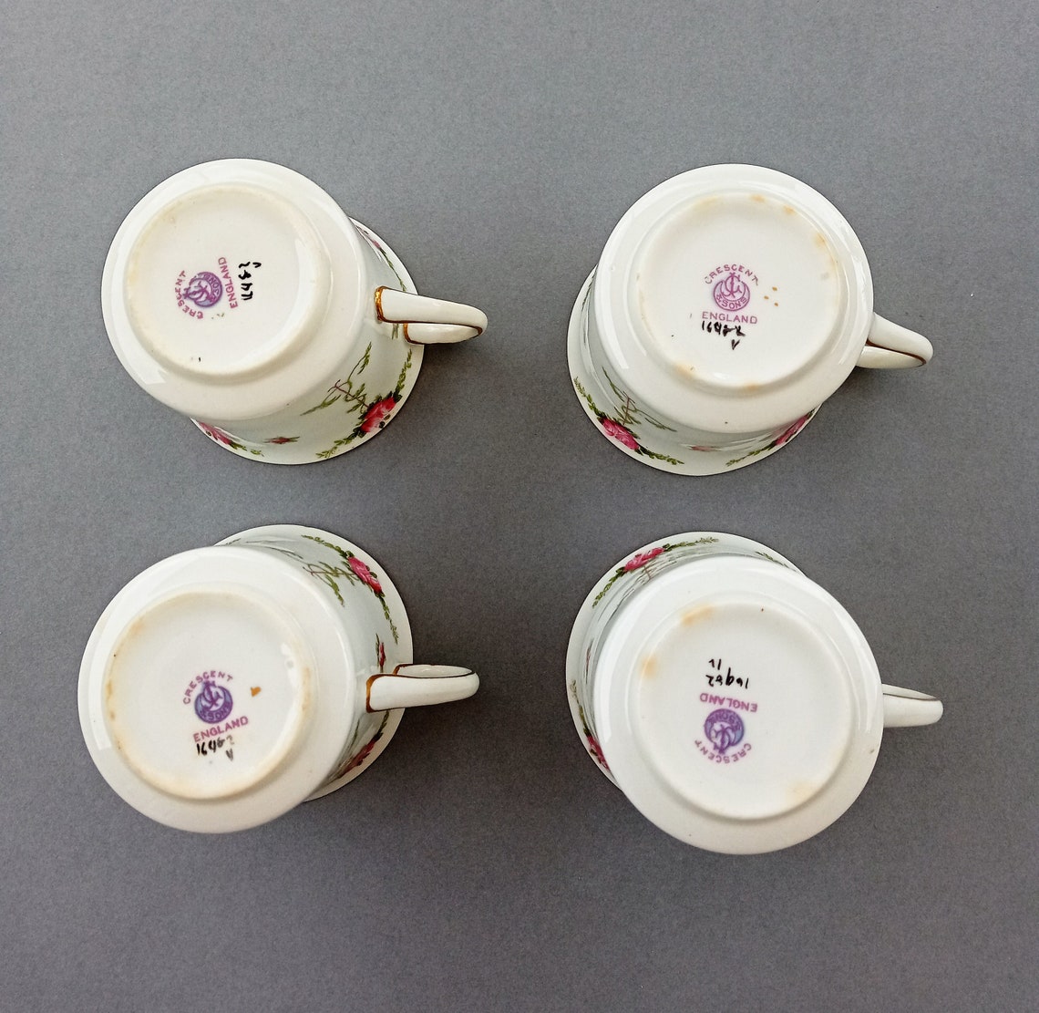 Vintage George Jones and Sons Crescent China Tea Set Made in | Etsy