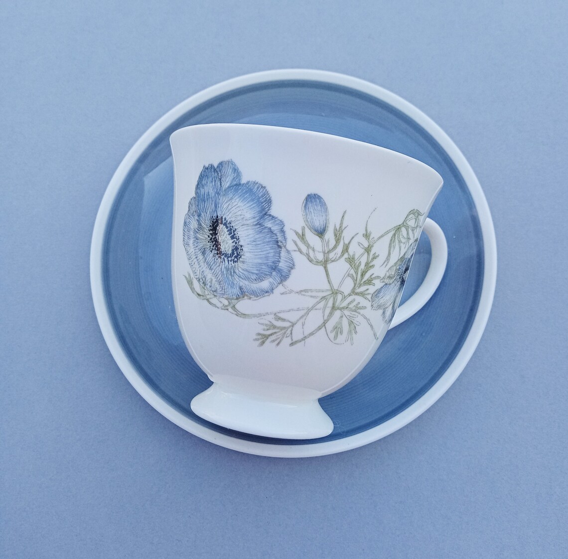 Susie Cooper Tea Set Glen Mist C1035 Made in England in 1960s | Etsy