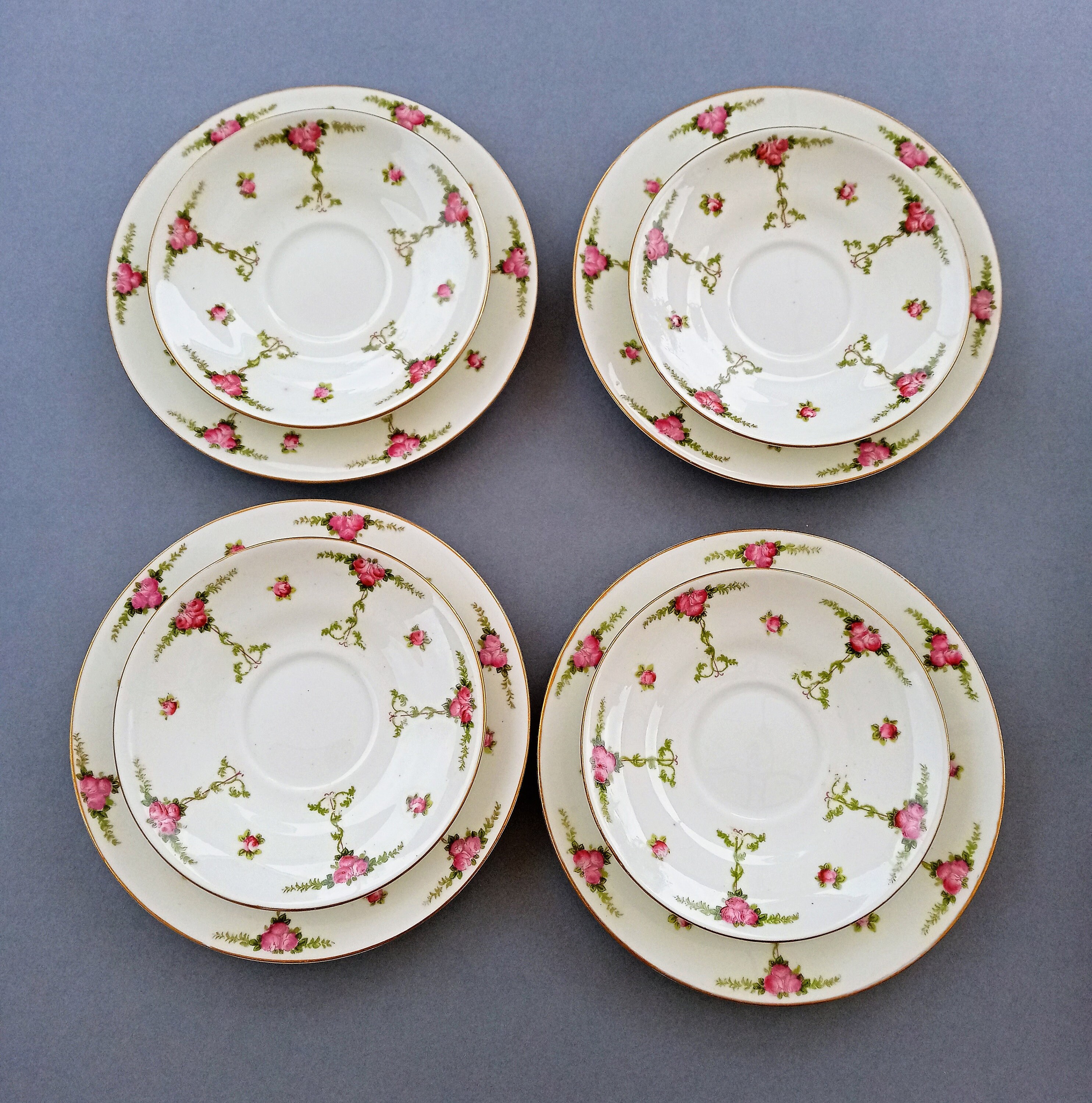Vintage George Jones and Sons Crescent China Tea Set Made in - Etsy