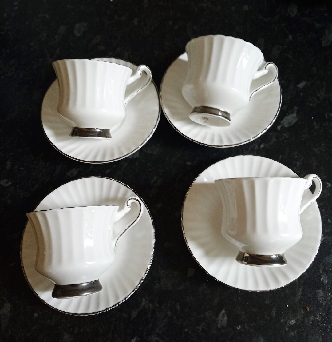 Paragon Coffee Cups, Vintage Fine Bone China Coffee Cups Made in ...