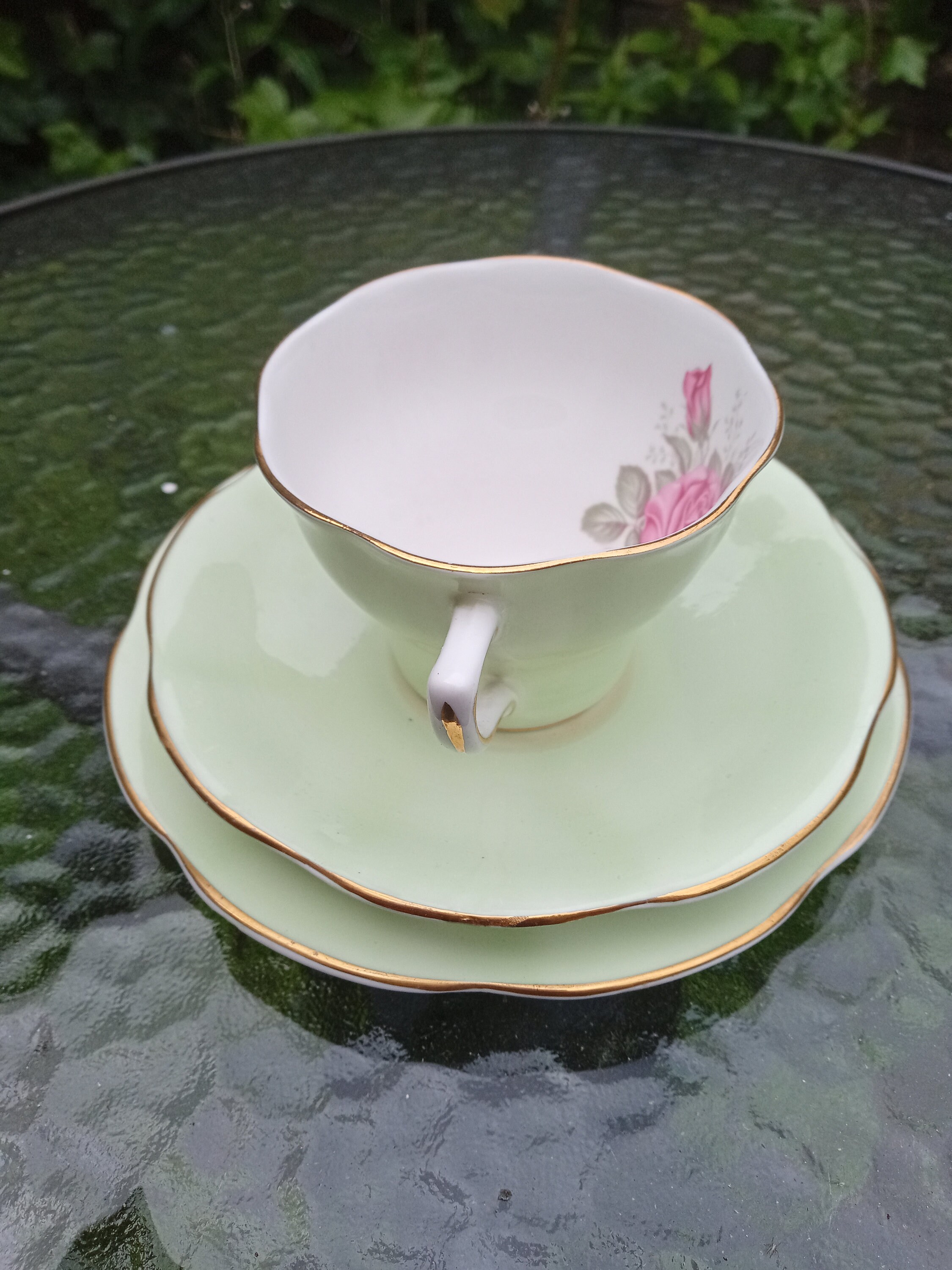 Clare China Trio, Vintage Fine Bone China Tea Set Made in England - Etsy