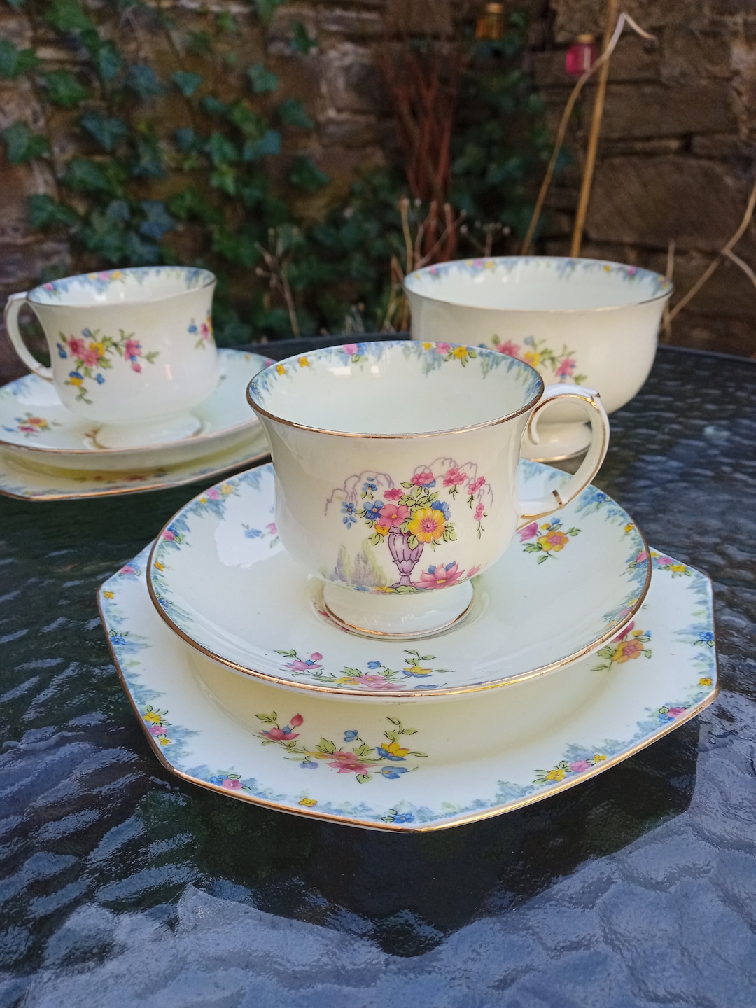 Antique Paragon Tea Set Pattern 1905, Fine Bone China Made in England ...