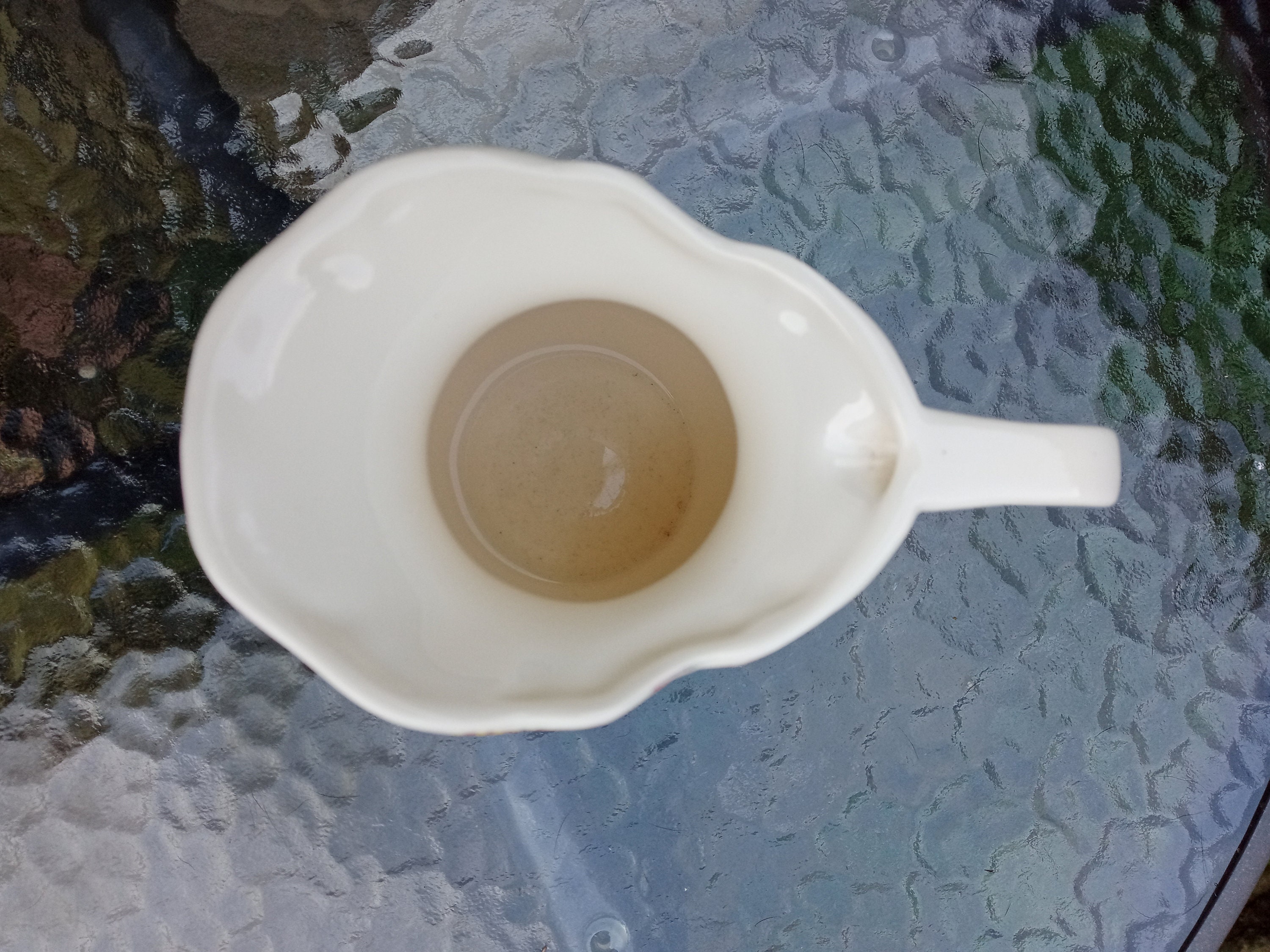 Hadida Jug and Plate / Tray Bone China Porcelain With Roses Made in ...