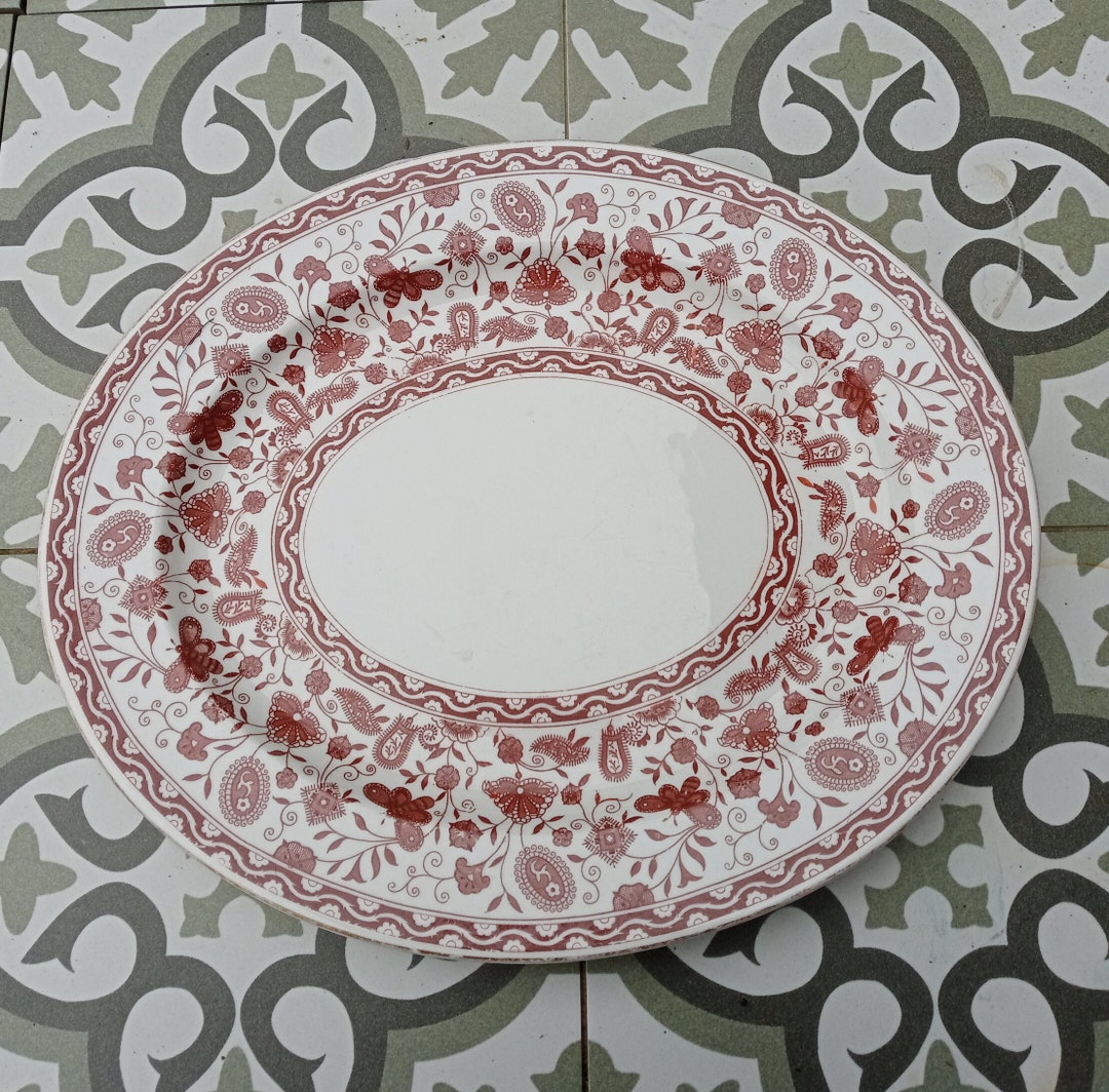Antique Royal Crown Derby Platter, Porcelain Tray Crica 1880s - Etsy