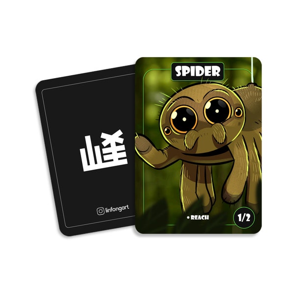 Spider Mtg Tokens - Etsy