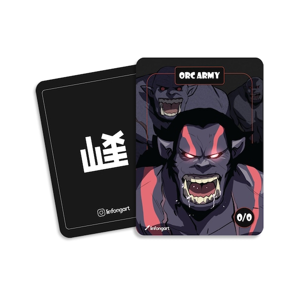 Orc Army Tokens Mtg - Etsy