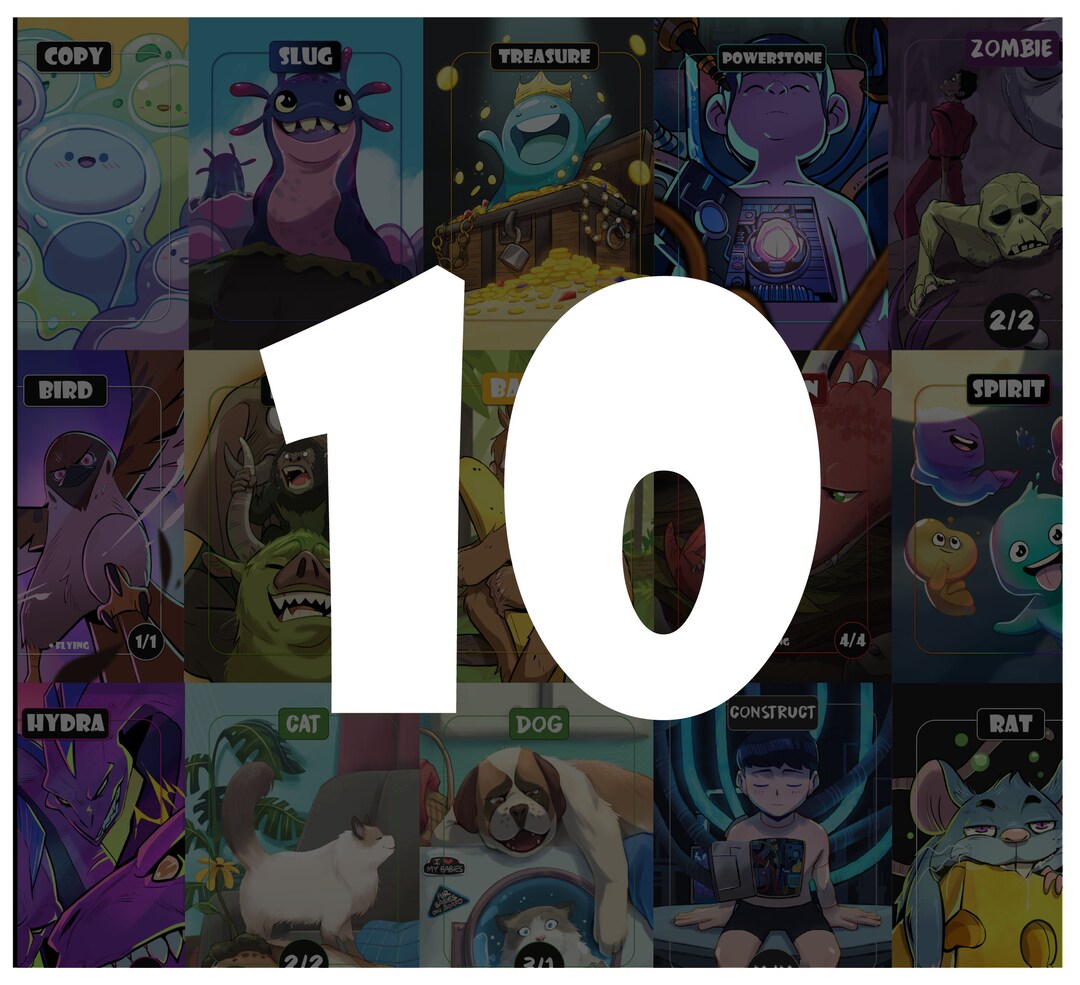 Choose Your Own 10 Tokens! - Etsy