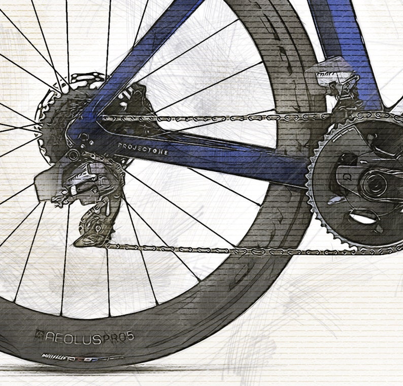Trek Madone SLR 7 Etap 2021 Art Sketch Poster no Frame | Etsy