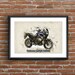 Yamaha Super Tenere, Art Sketch Poster [no Frame] - Etsy