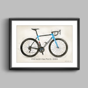 Colnago C64 Plus 2020 - Art Sketch Poster [no Frame] - Etsy