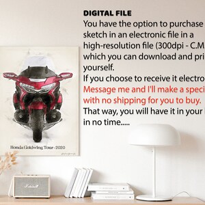 Triumph ROCKET 3 R - 2021, Art Sketch Poster [no Frame] - Etsy