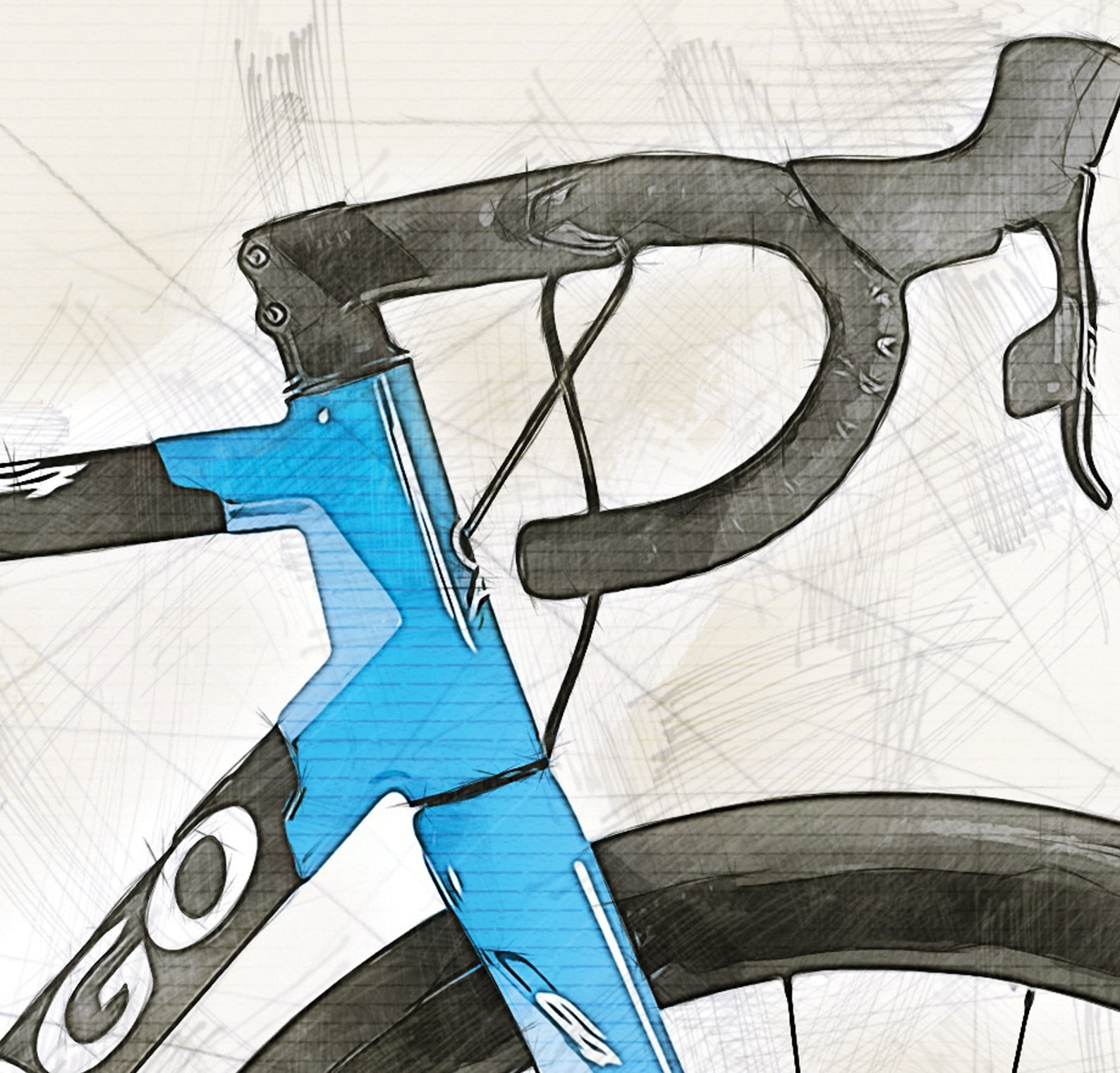 Colnago C64 Plus 2020 Art Sketch Poster no Frame - Etsy