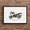 Yamaha Super Tenere, Art Sketch Poster [no Frame] - Etsy