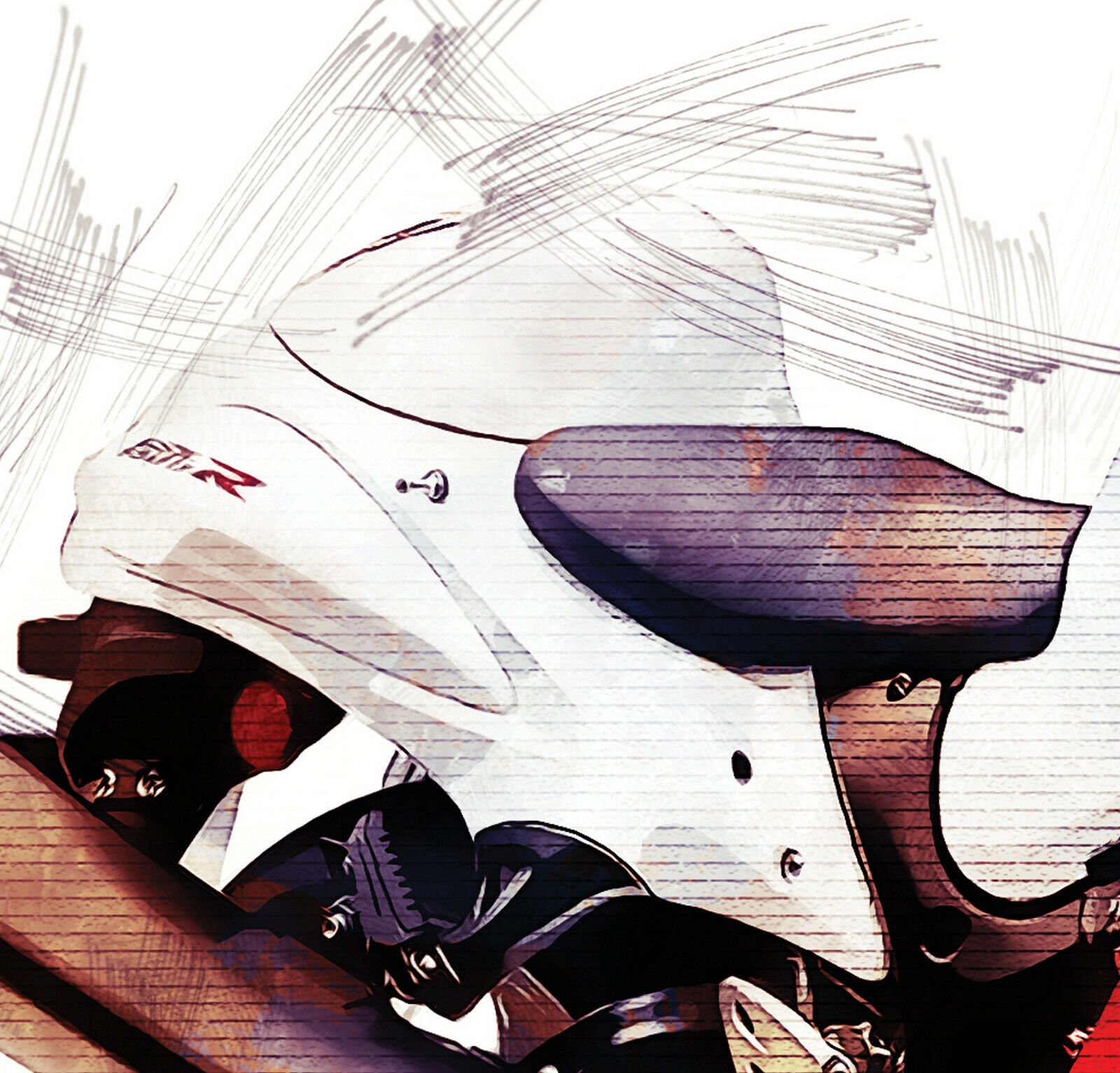 Suzuki Hayabusa (2020), Art Sketch Poster [no Frame] - Etsy