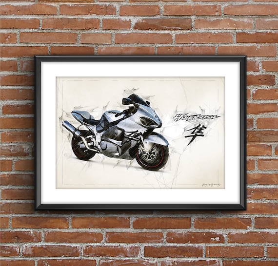 Hayabusa Art Art Sketch Poster no Frame | Etsy