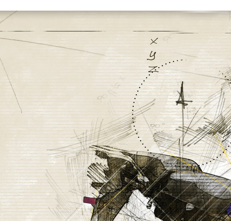Yamaha Super Tenere, Art Sketch Poster [no Frame] - Etsy