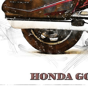 HONDA Goldwing Touring 2020, Art Sketch Poster [no Frame] - Etsy