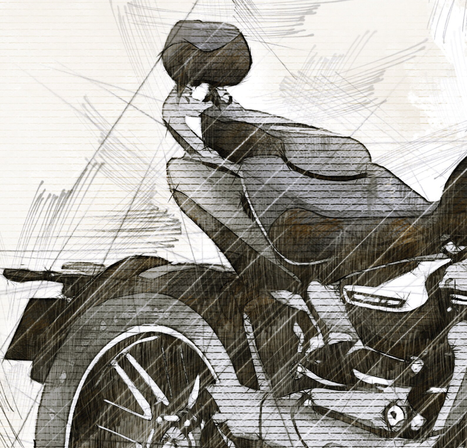 Triumph ROCKET 3 GT Triple Black 2021, Art Sketch Poster [no Frame] - Etsy