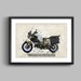YAMAHA Super Ténéré 1200ZE Raid Edition 2020, Art Sketch Poster [no ...