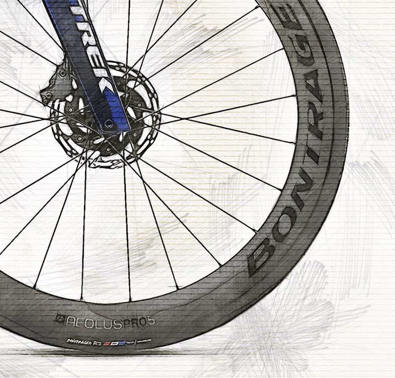 Trek Madone SLR 7 Etap 2021 Art Sketch Poster no Frame | Etsy