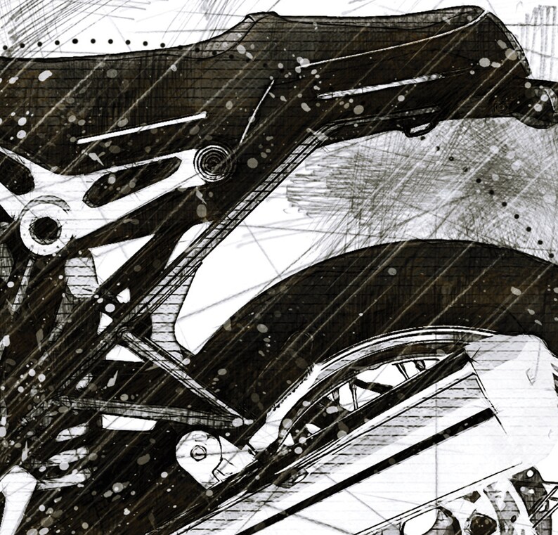 BMW R Ninet /5 2020 Art Sketch Poster no Frame - Etsy