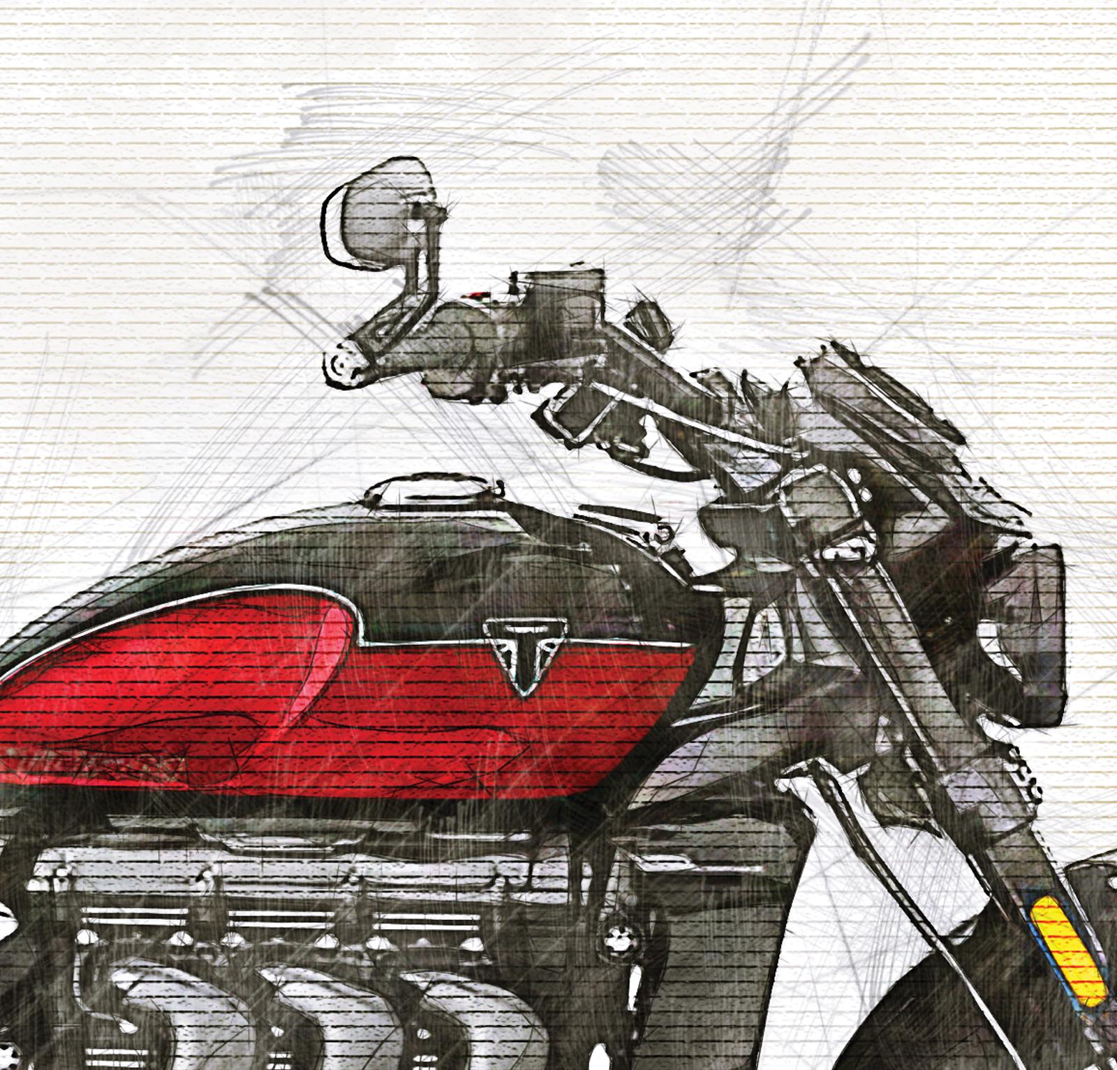 Triumph ROCKET 3 Storm GT - 2024, Art Sketch Poster [no Frame] - Etsy