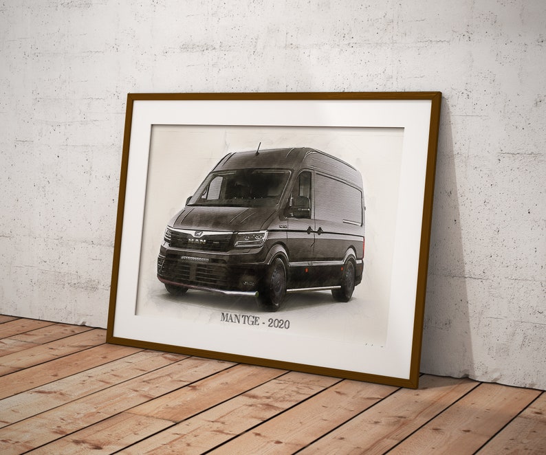 MAN TGE 2020 Art Sketch Poster no Frame - Etsy