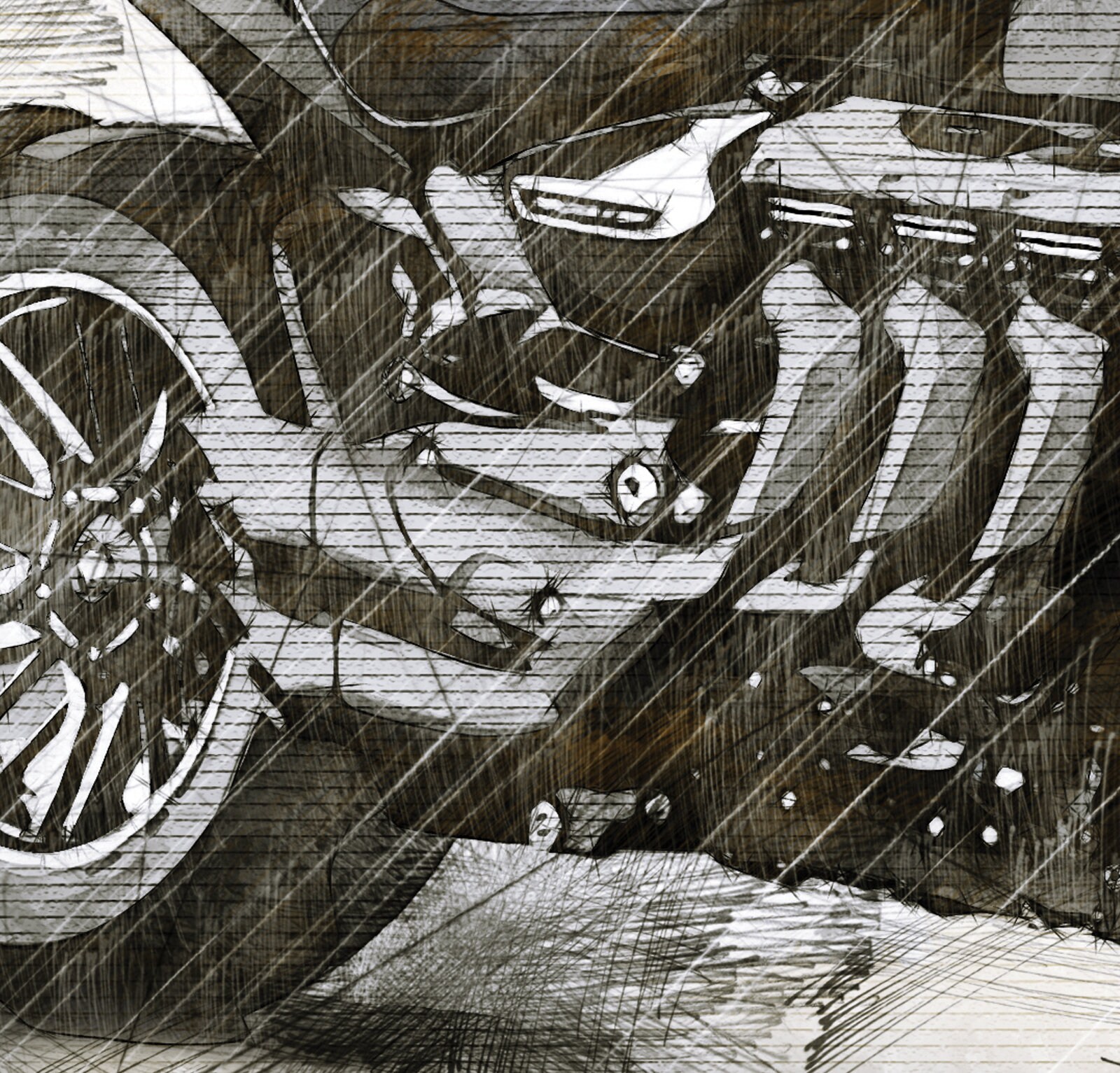 Triumph ROCKET 3 GT Triple Black 2021, Art Sketch Poster [no Frame] - Etsy